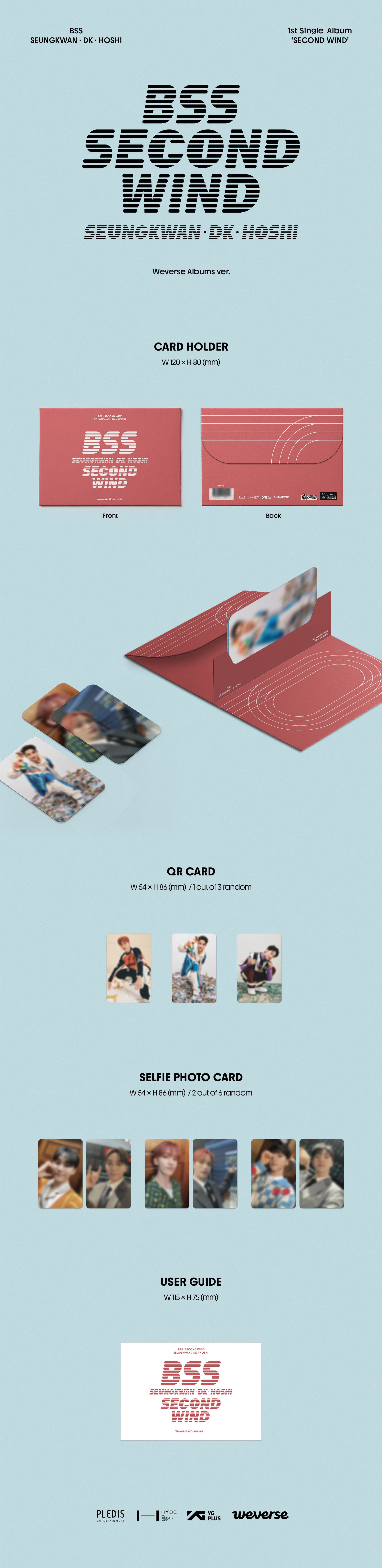BSS (SEVENTEEN) 1st Single Album [SECOND WIND] (Weverse Ver.) – IDOLL ...
