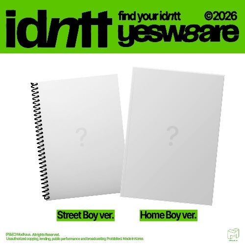 [PRE-ORDER] idntt 2nd Mini Album [] (Photobook Version) – IDOLL MUSIC, LLC