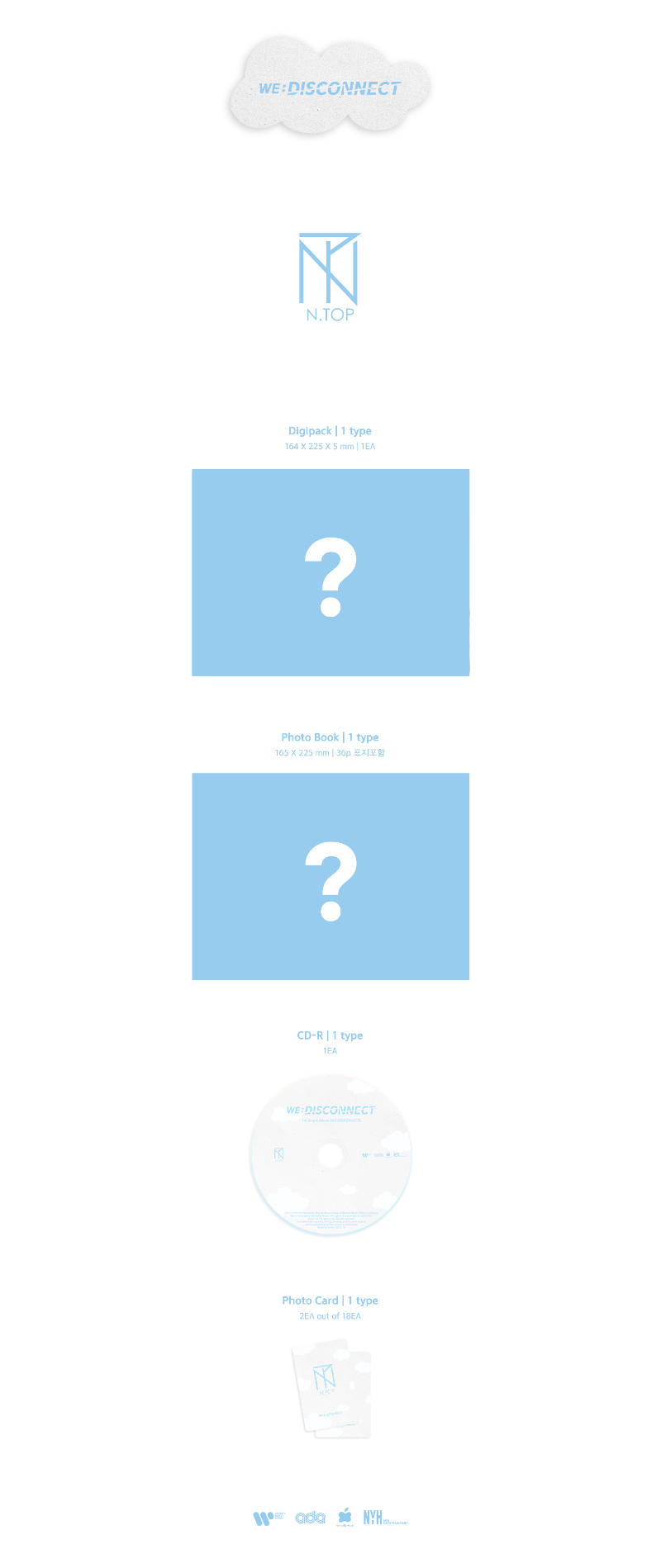 N.TOP 1st Mini Album [WE:DISCONNECT] – IDOLL MUSIC, LLC