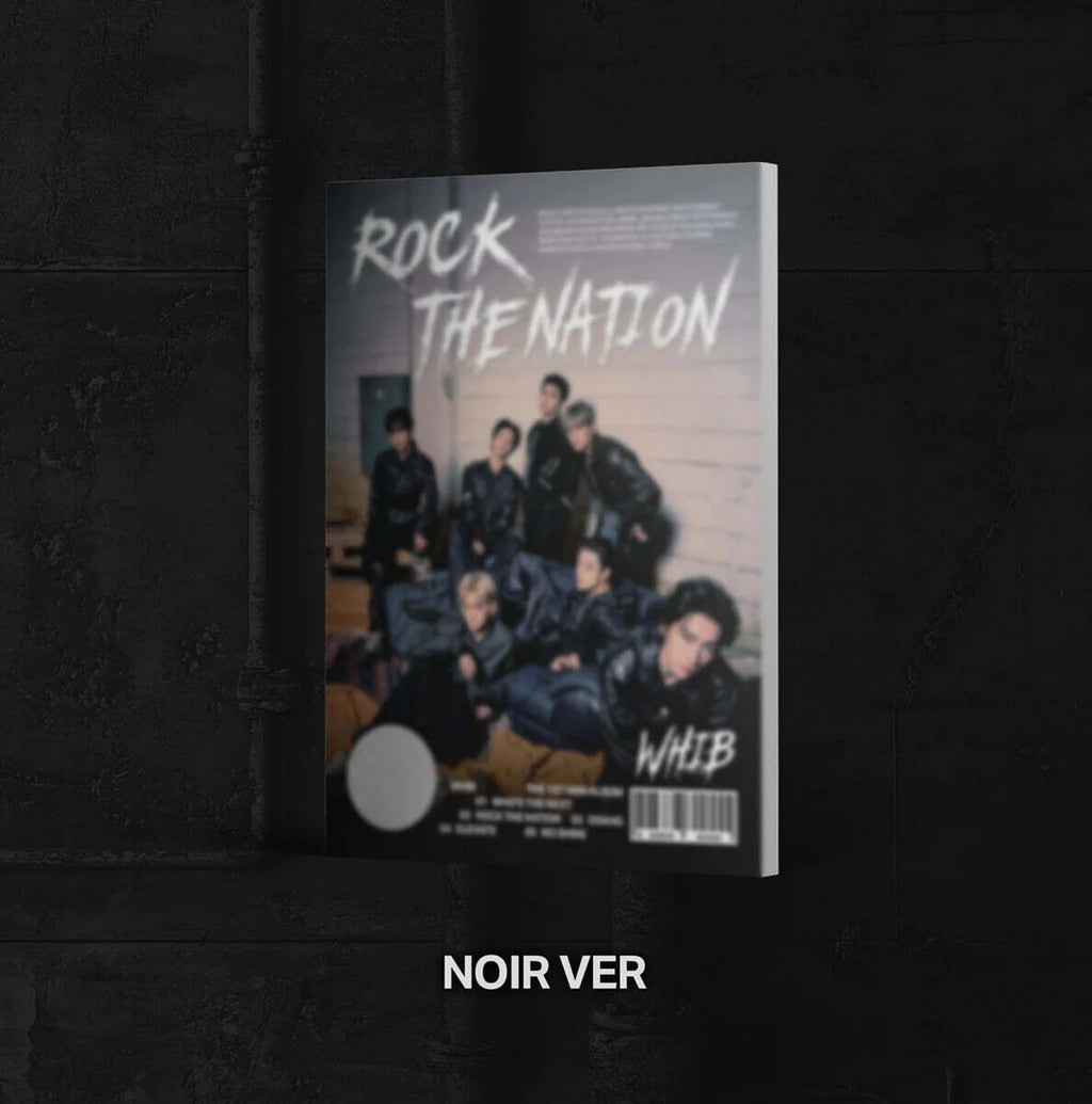 [PRE-ORDER] WHIB 1st Mini Album [ROCK THE NATION] (NOIR Ver.) – IDOLL ...